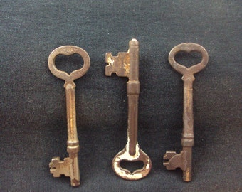 Fancy skeleton keys | Etsy