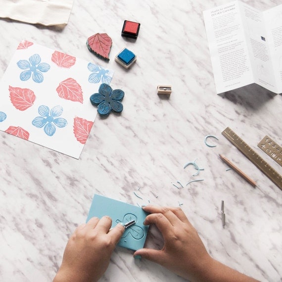 Stamp Carving Kit. Carve your own stamps