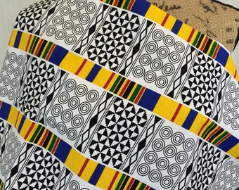 Blue kente cloth | Etsy