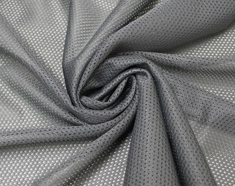 Maroon Football Mesh Knit Fabric Football Fabric by StylishFabric