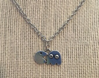 Pacman necklace | Etsy