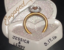 Unique ornament ring box related items | Etsy