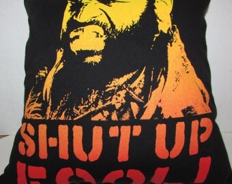 Items similar to Shut Up Fool Sampler starring Mr T. on Etsy