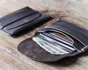 Wallet Leather Wallet Leather Credit Card Wallet by JooJoobs