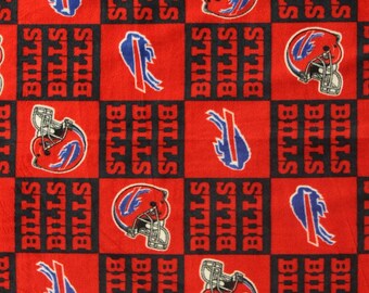 Buffalo bills fabric | Etsy