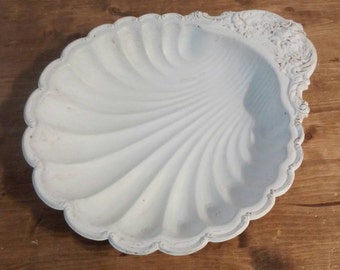 Silver shell bowl | Etsy