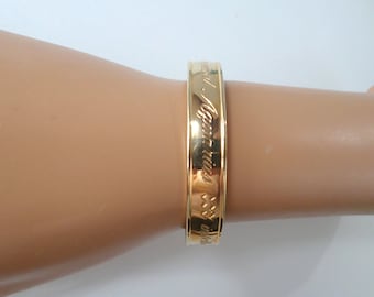 Avon gold bracelet | Etsy