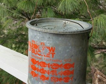 Minnow bucket | Etsy