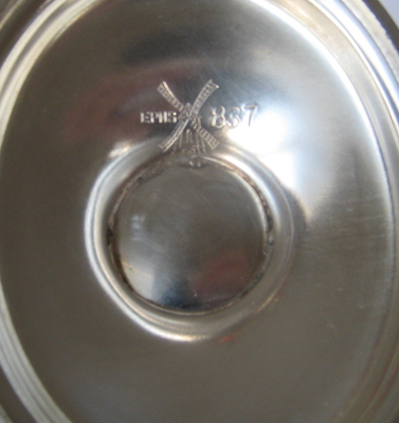 EPNS Silver Plate Set Silverplate Gravy Boat with Undertray