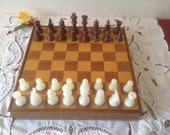 Unique stone chess set related items | Etsy