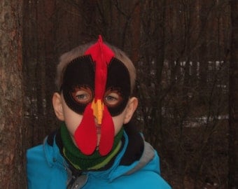 Rooster mask | Etsy