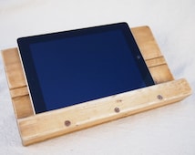 Popular items for wood tablet stand on Etsy