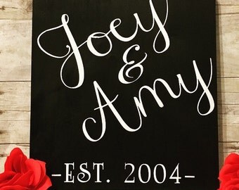 Chalkboard est sign | Etsy