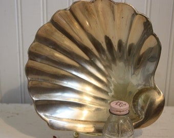 Brass shell dish | Etsy