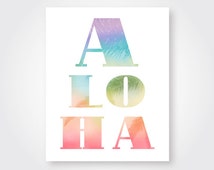 Unique aloha sign related items | Etsy