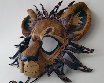 Lion mask | Etsy