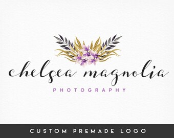 Flower watermark | Etsy