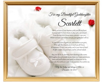 Gedicht voor petekind | Etsy