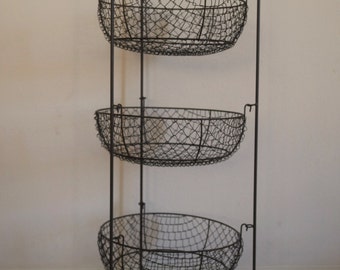 Tiered fruit basket | Etsy