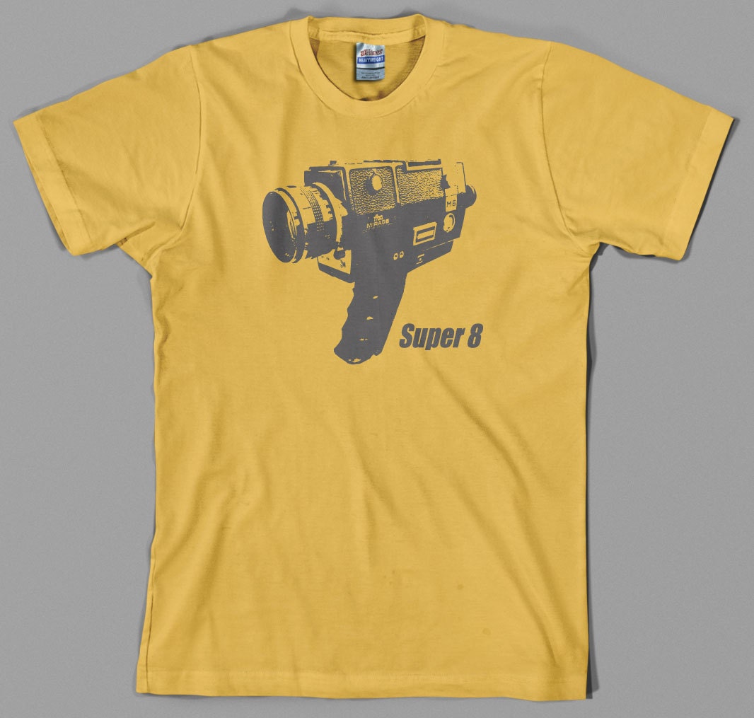 Super 8 Camera T Shirt retro mm cinema photography