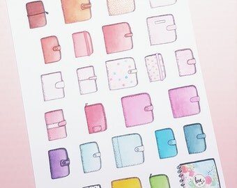 Agenda stickers | Etsy