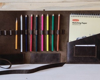 Artist pencil case | Etsy