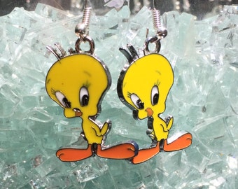 Tweety bird earrings | Etsy