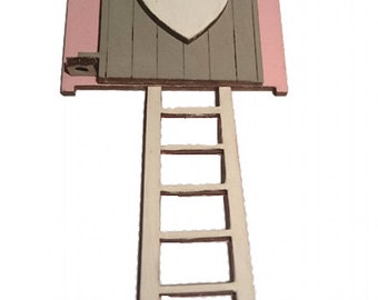 Pink step ladder | Etsy