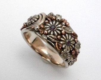 Women copper rings | Etsy