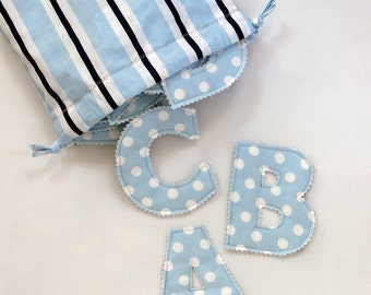 Unique fabric alphabet related items | Etsy