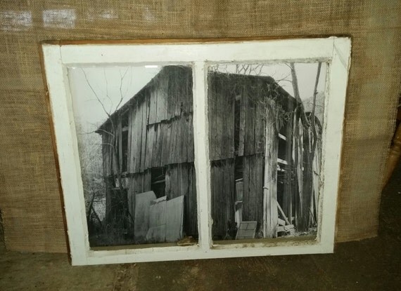 Farm House Window Picture of Barn Old by ACVINTAGECreations