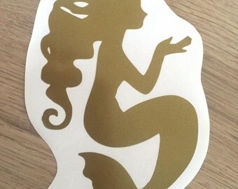 Items similar to Mermaid Vinyl Wall Decal on Etsy