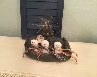 Primitive cat | Etsy