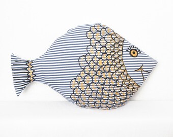 Stuffed fish pillow | Etsy