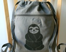 Unique sloth bag related items | Etsy