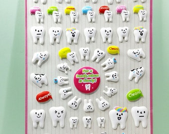 First tooth sticker | Etsy