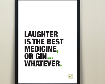 Gin poster | Etsy