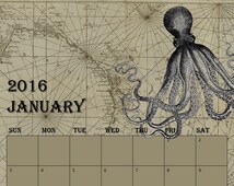 Popular items for nautical calendar on Etsy