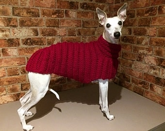Whippet sweater pattern PDF file ONLY