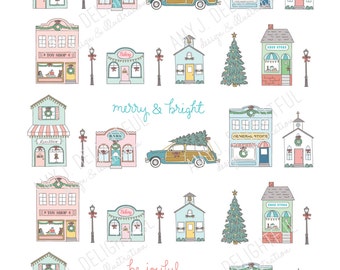 Printable BUSY GIRL stickers Digital File Instant Download