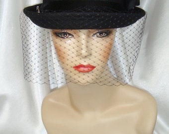 Victorian riding hat | Etsy