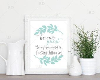 Guest room sign | Etsy