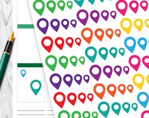 Popular items for push pin map on Etsy