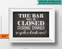 Unique closed sign related items | Etsy