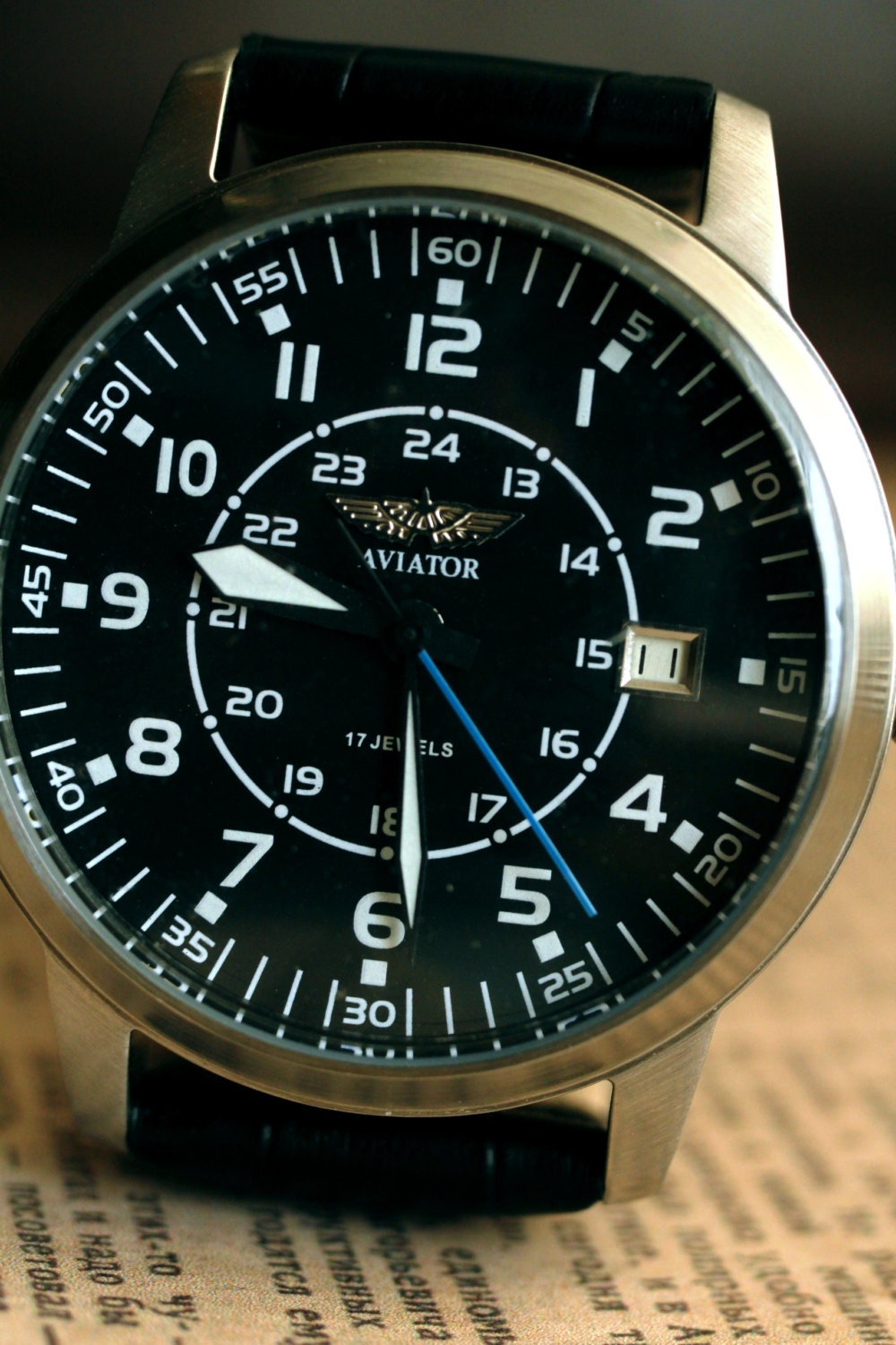 POLJOT Aviator 10 AT Soviet Military Mechanical Watch – Haute Juice