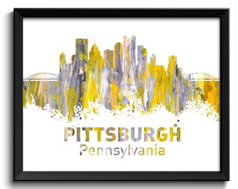 Pittsburgh art | Etsy