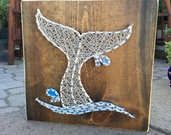 Whale string art | Etsy
