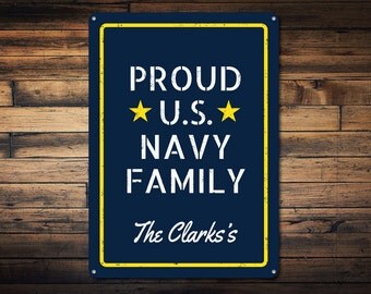 Proud navy family | Etsy