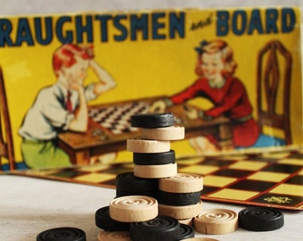 Vintage Checkers | Etsy