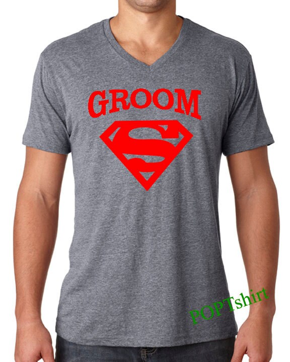 Super Groom Shirt Superman Lover Groom tshirtBride Groom